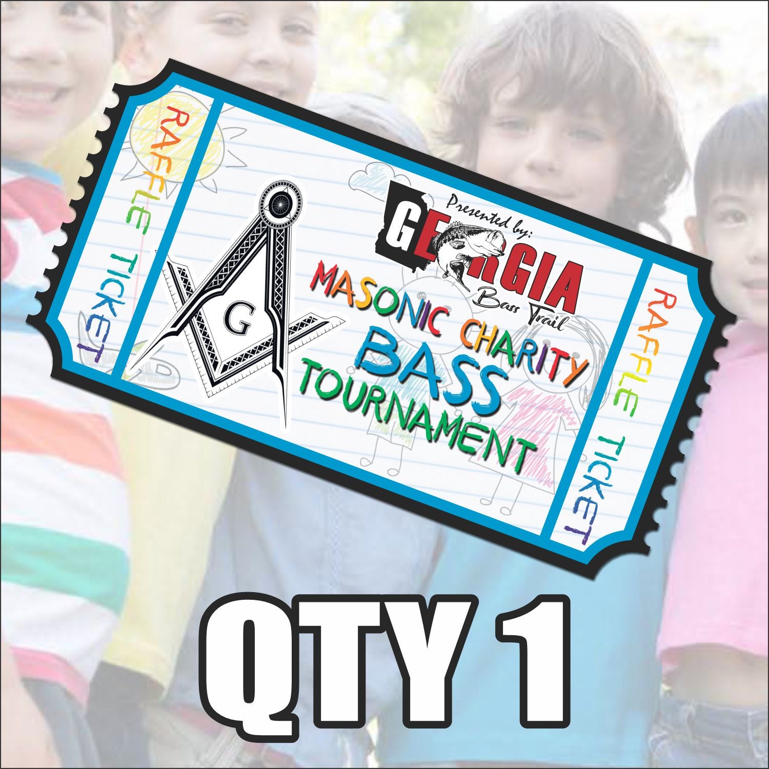 Masonic Charity Tournament 2025: Raffle Ticket: 1 for $10 | Geoogia ...